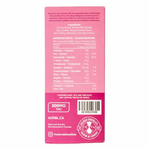 THC Infused Ruby Chocolate 250mg | Delicious THC Edibles