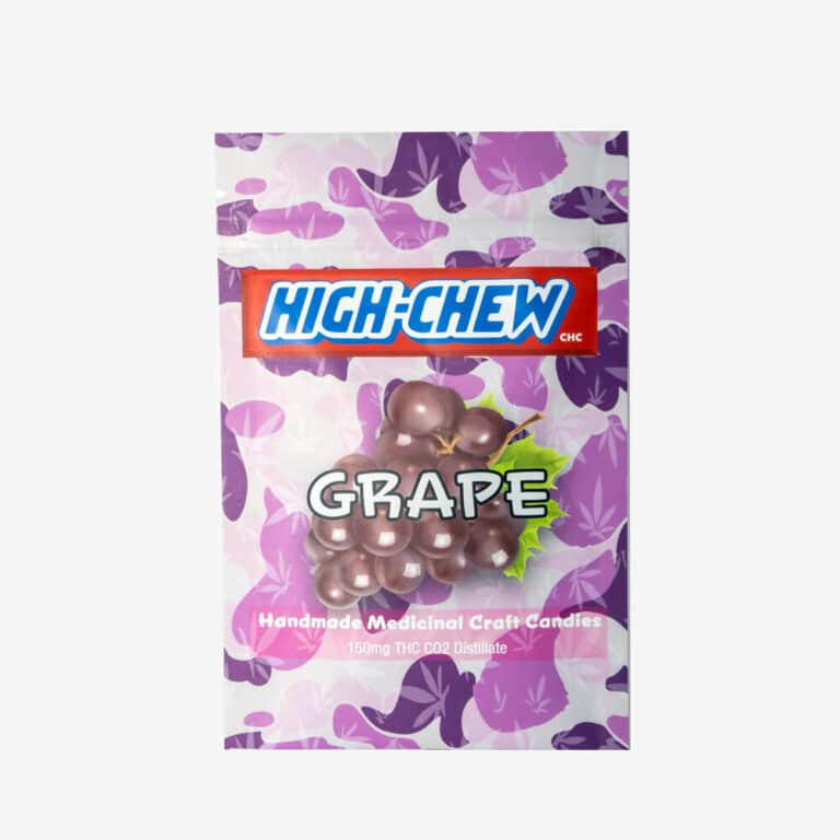 High Chew Grape THC Candy | Delicious Cannabis Edibles