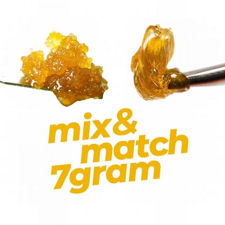 Live Resin Rosin Mix & Match 7g - Premium Cannabis Extracts