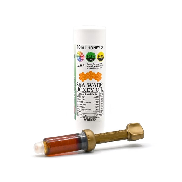 Viridesco Sea Warp Honey Oil – Premium Full Spectrum Cannabis Extract